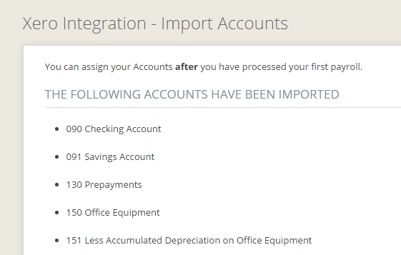 How do I import my Chart of Accounts for accounting integration?