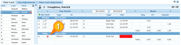 Managing Time Cards in StratusTime Essentials