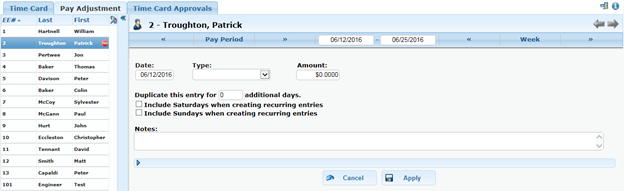 Managing Time Cards in StratusTime Essentials