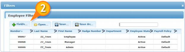 How to set up filters in Stratustime
