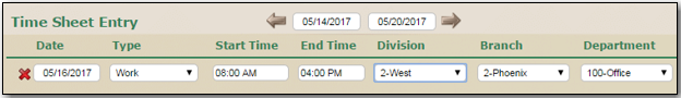 How to submit a Time Sheet